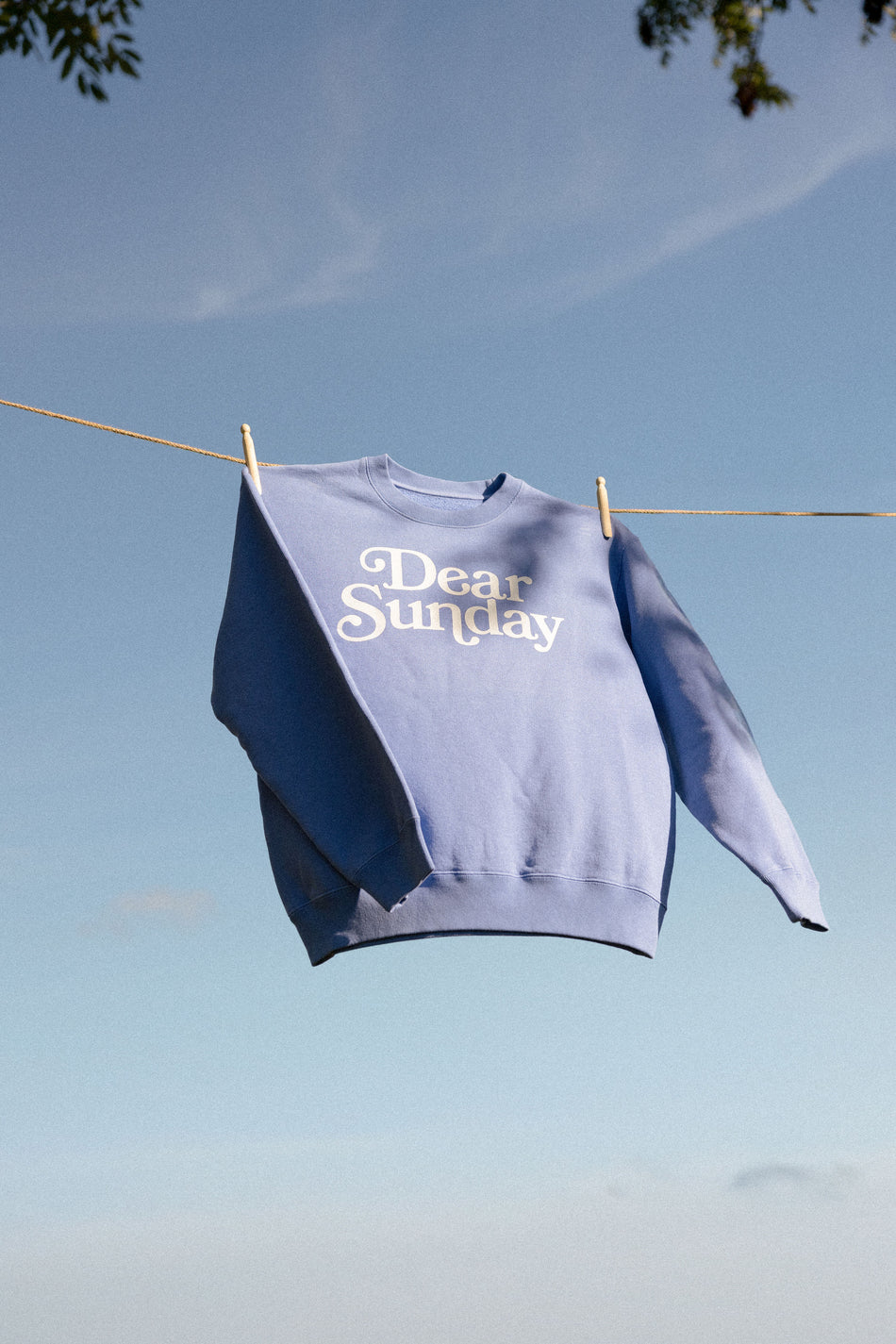 Dear Sunday Sweatshirt in Periwinkle
